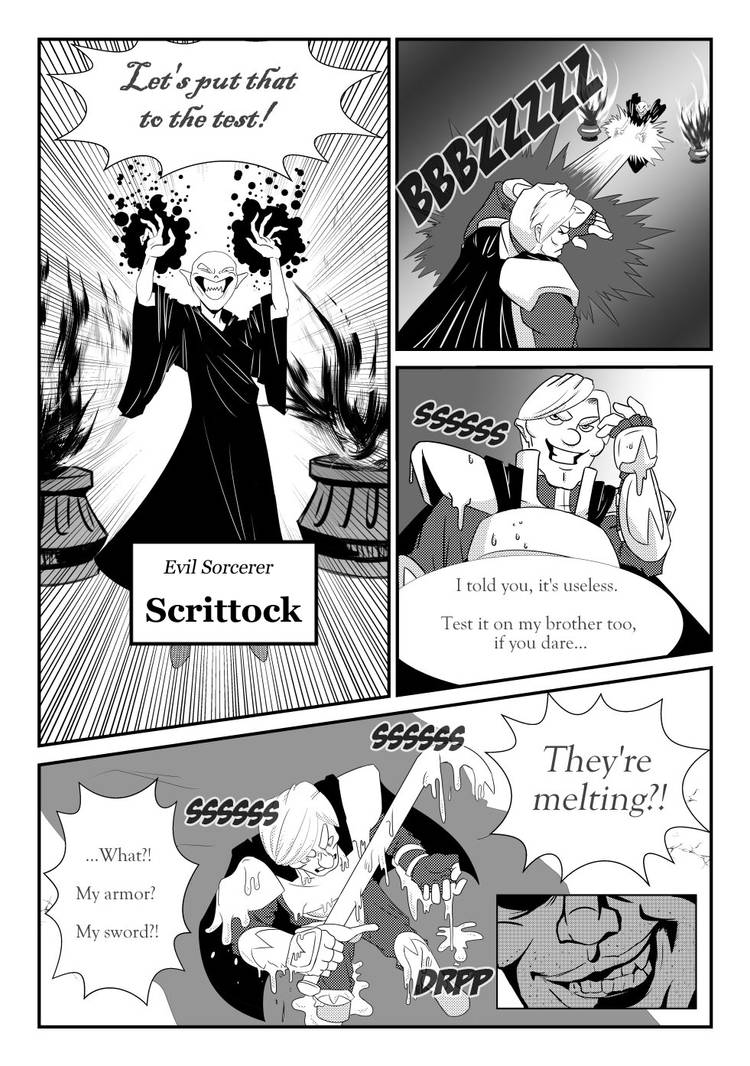 Twin Princes Page Five By Fieryjinx On Deviantart