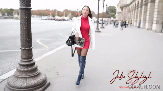 Julie Skyhigh A Paris In Overknee Suede Gml Boots By Trevorsentme On