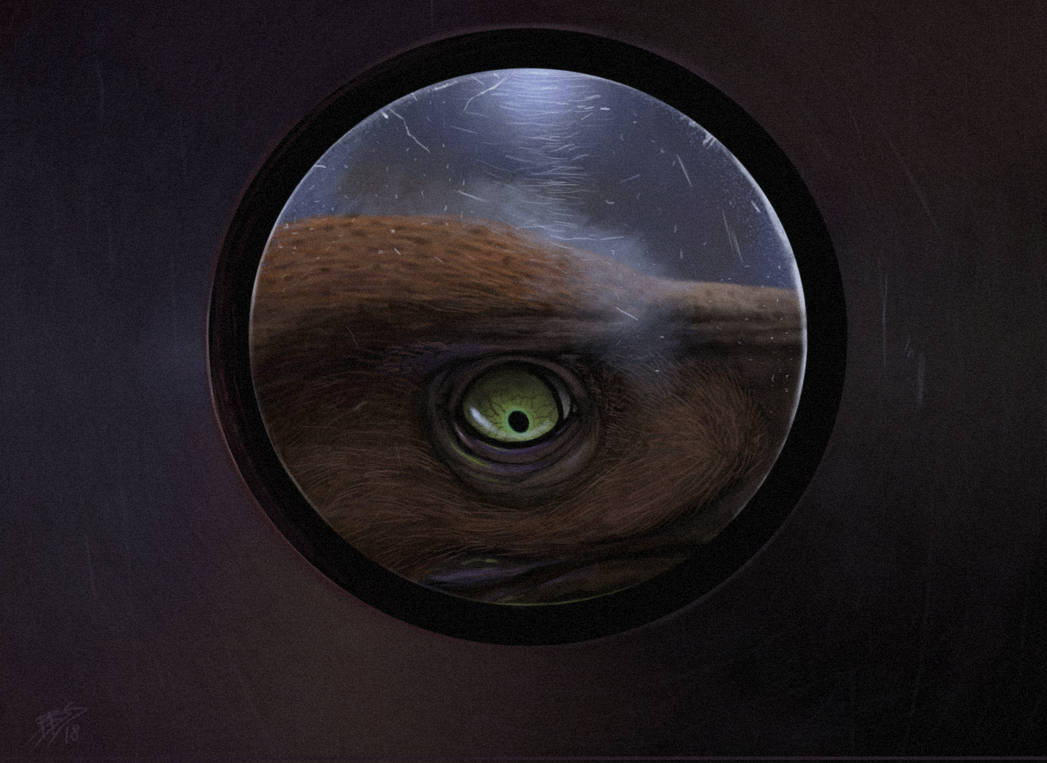Raptor At The Window Jurassic Park By Tnilab Ekneb121 On Deviantart