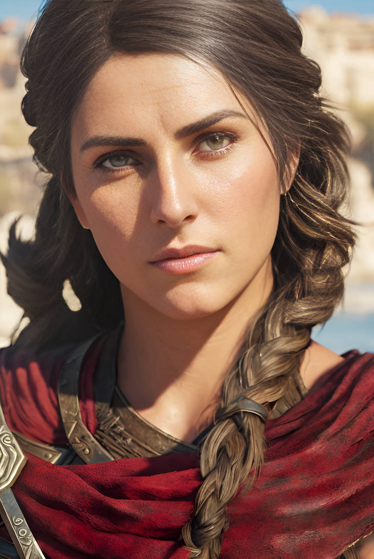 Kassandra From Assassins Creed Odyssey Ai Art By Makethemcomealiveai