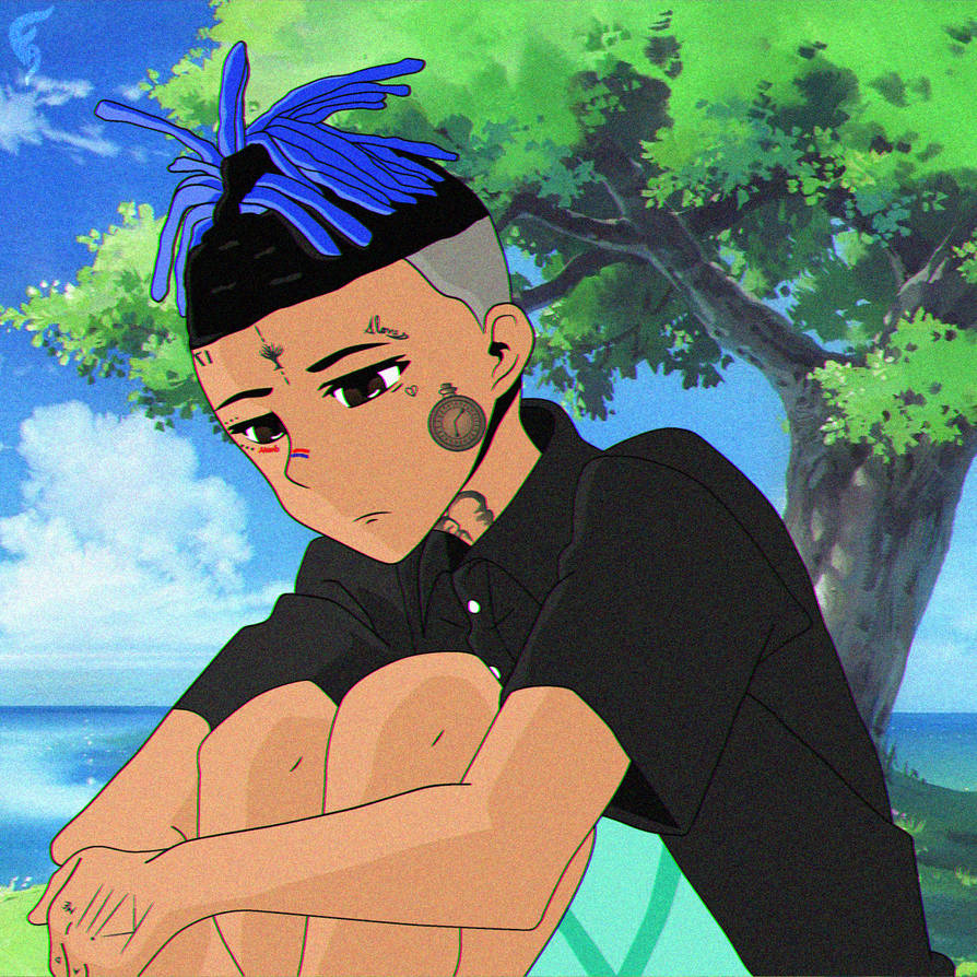 Xxxtentacion Anime Style Sad By Foreiarts On Deviantart