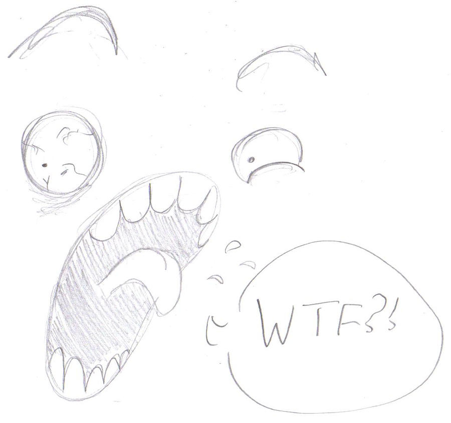 Wtf Face By Ms Luther On Deviantart