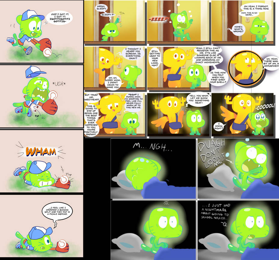 Comic Part 1 2 And 3 By Zekewatterson On Deviantart