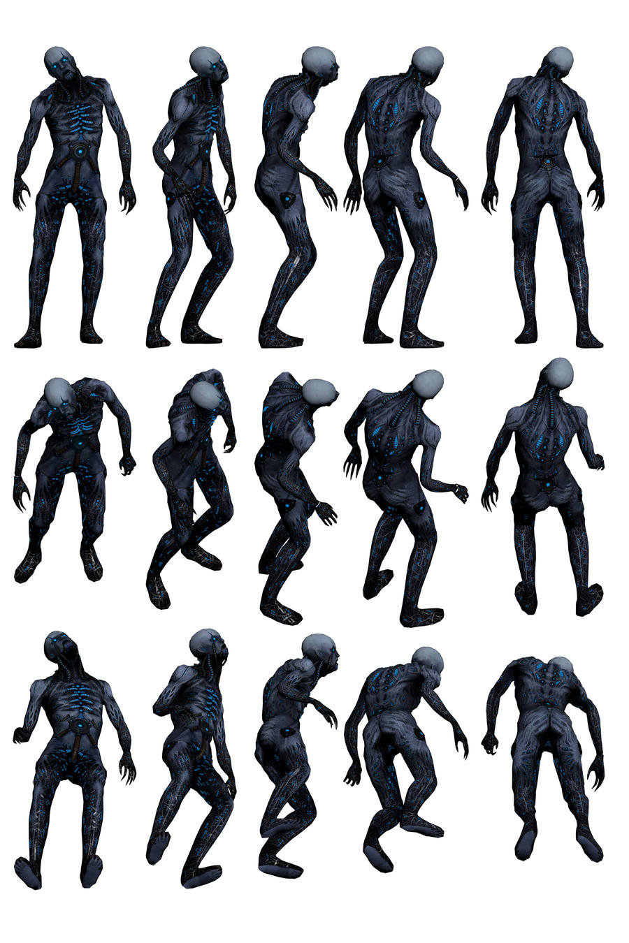 Mass Effect 2 Husk Reference By Troodon80 On Deviantart