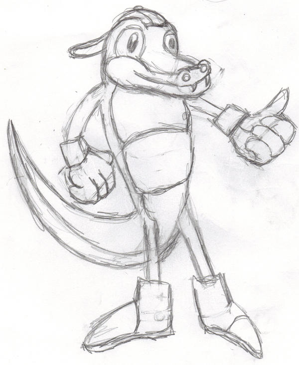 Cartoon Gator Doodle By Drawingwithfoxy On Deviantart