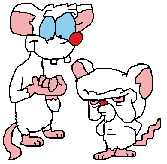 Pinky And The Brain Pinky And Brain Vector 1 By Bradfordhuskies9066 On Deviantart