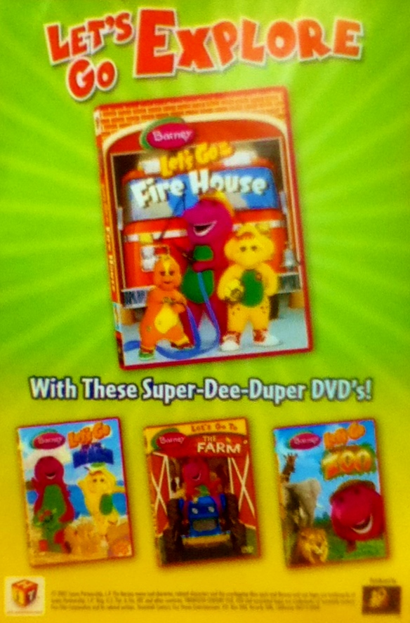 Lets Go With Barney Dvd Series Advertisement By Bestbarneyfan On Deviantart