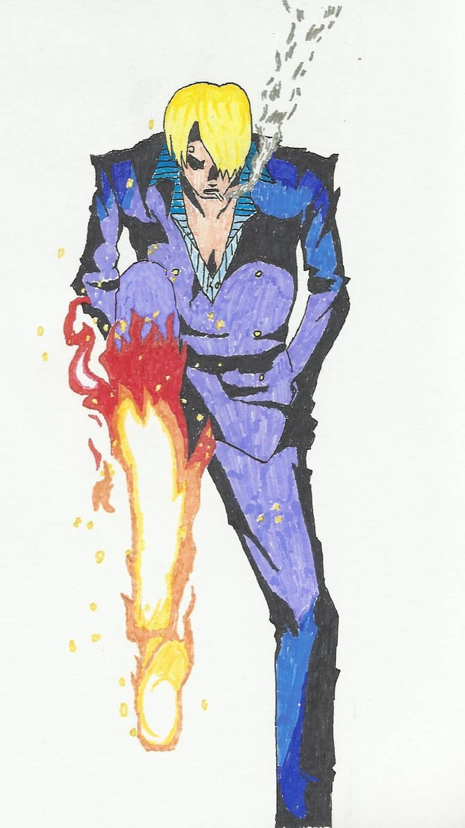 Sanji Diable Jambe By Kaysabio On Deviantart