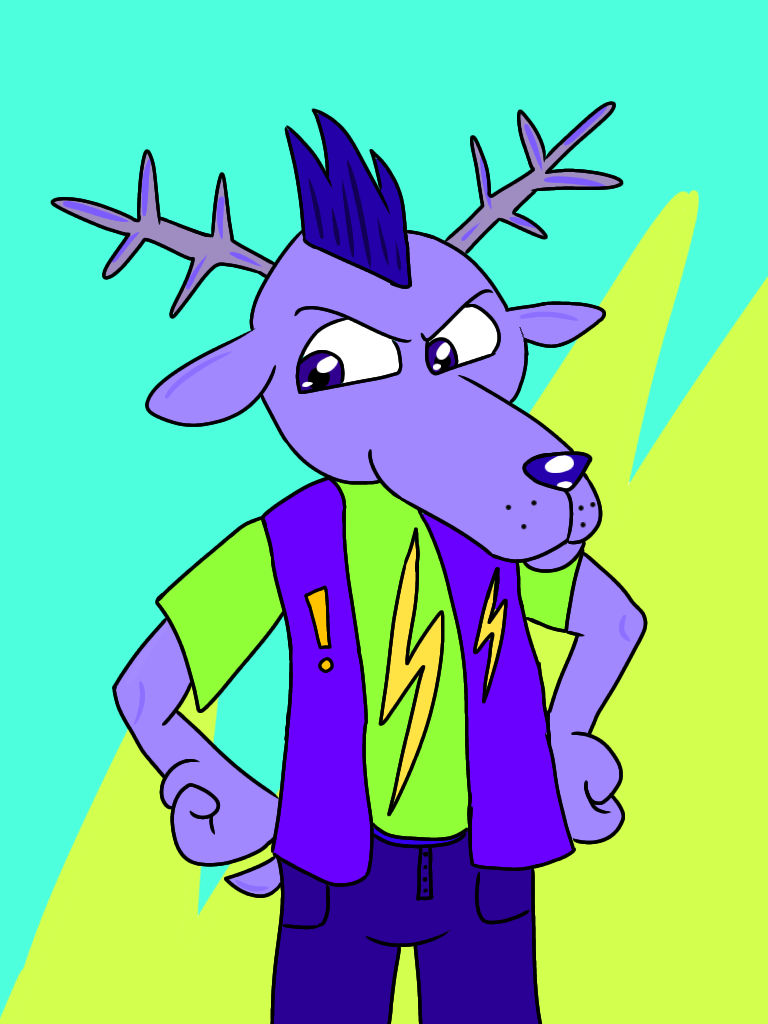 Anthro Art Augustus The Reindeer By Zorowarner On Deviantart