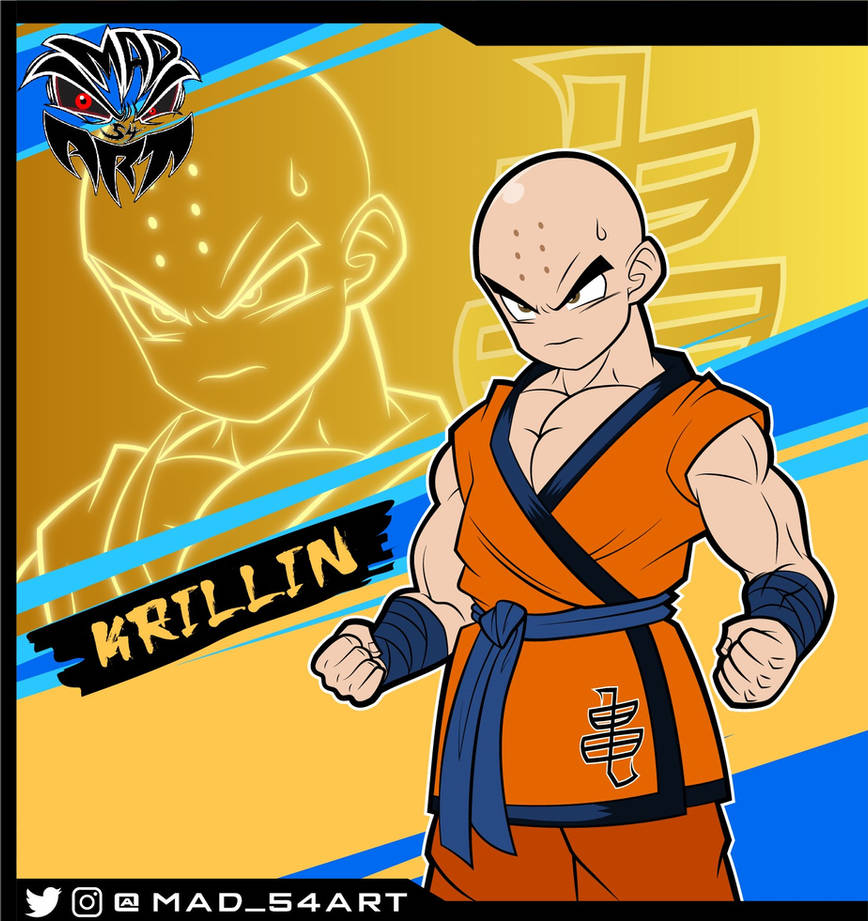 Krillin Mll Redesign By Mad 54 On Deviantart