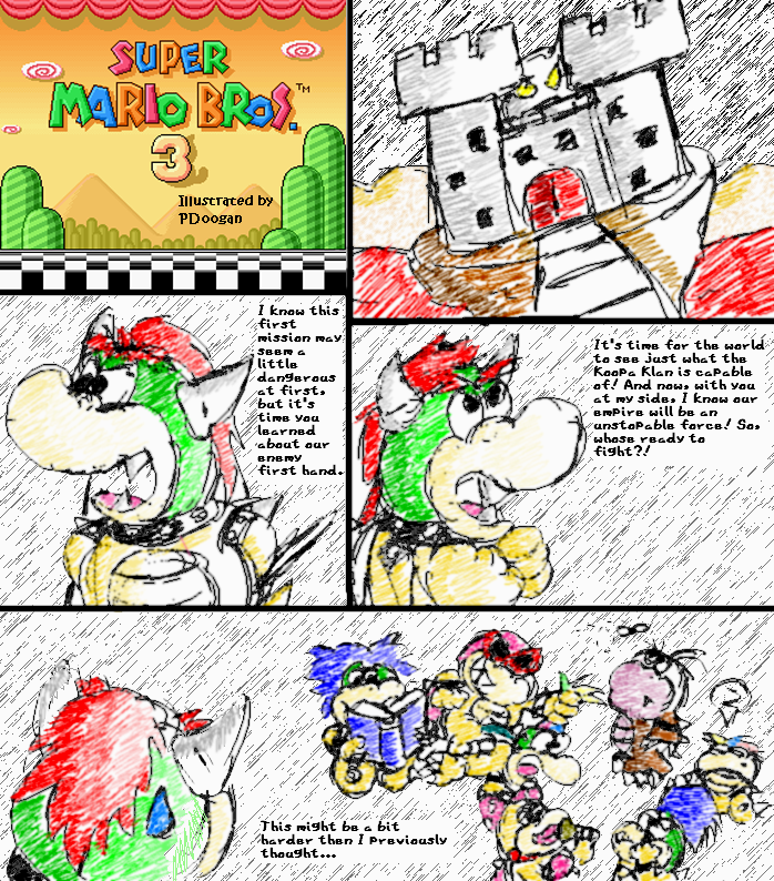 SMB3-Front Cover by Panda-Commando on DeviantArt
