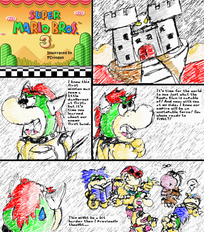 SMB3 Comic by Panda-Commando on DeviantArt