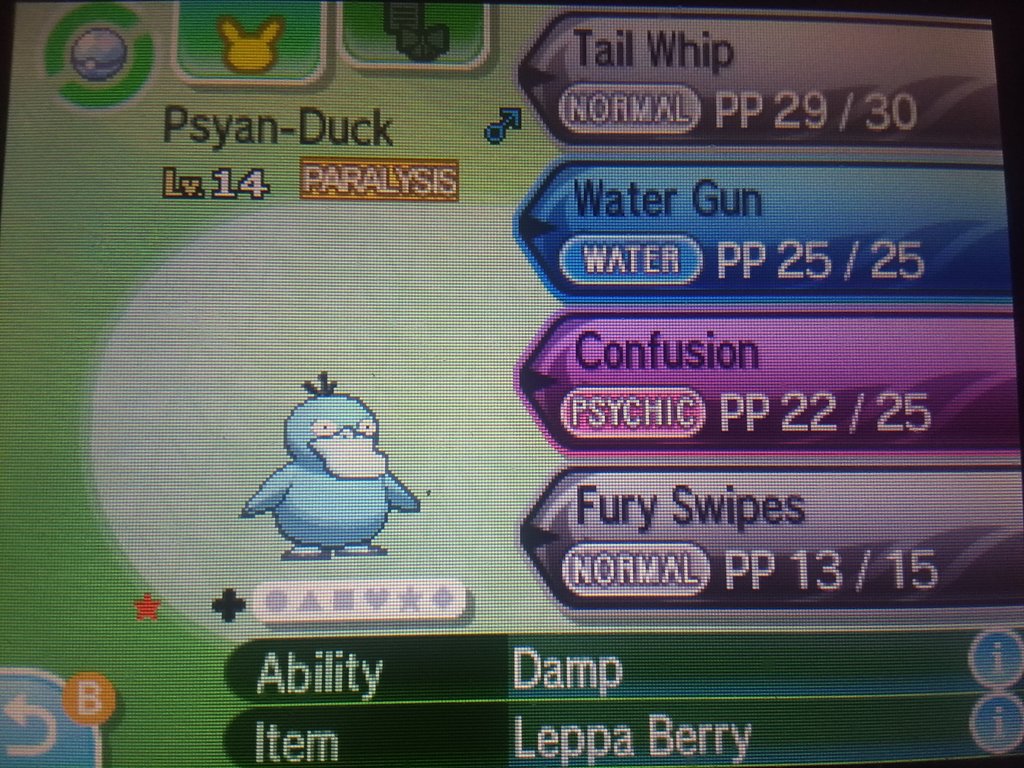 My Shiny Psyduck By Rotommowtom On Deviantart