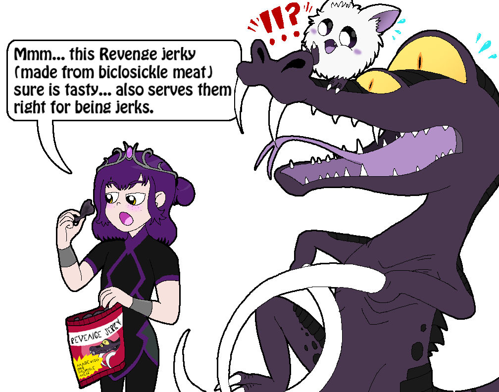Revenge Is Best Served With A Side Of Jerky By Rotommowtom On Deviantart