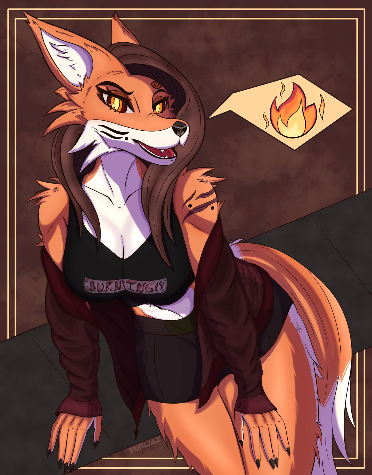 Shyla Hell Fox By Yurliaz On Deviantart