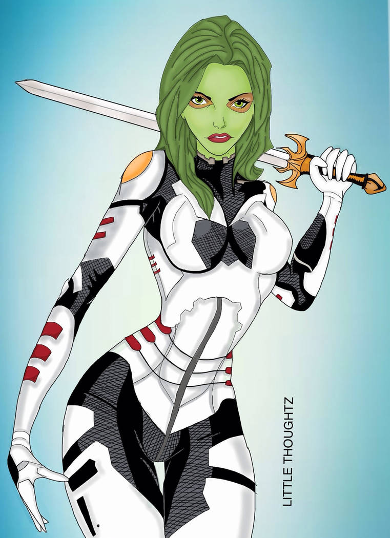 Gamora by Little-thoughtz on DeviantArt Gamora by Little-thoughtz on DeviantArt
