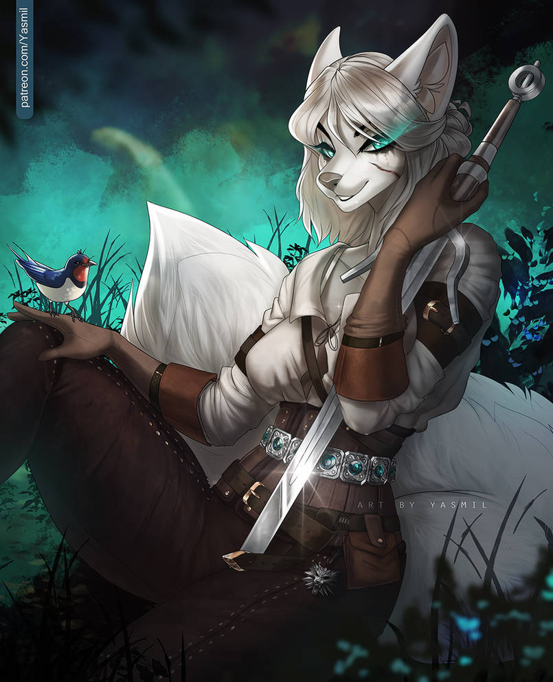 Furry Ciri From The Witcher Sfw By Yasmil On Deviantart