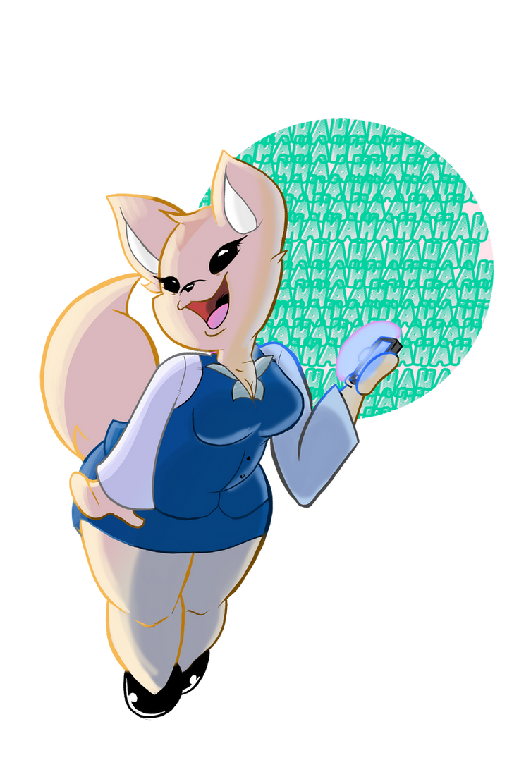 Laughing Fenneko By Iyzeekiil On Deviantart