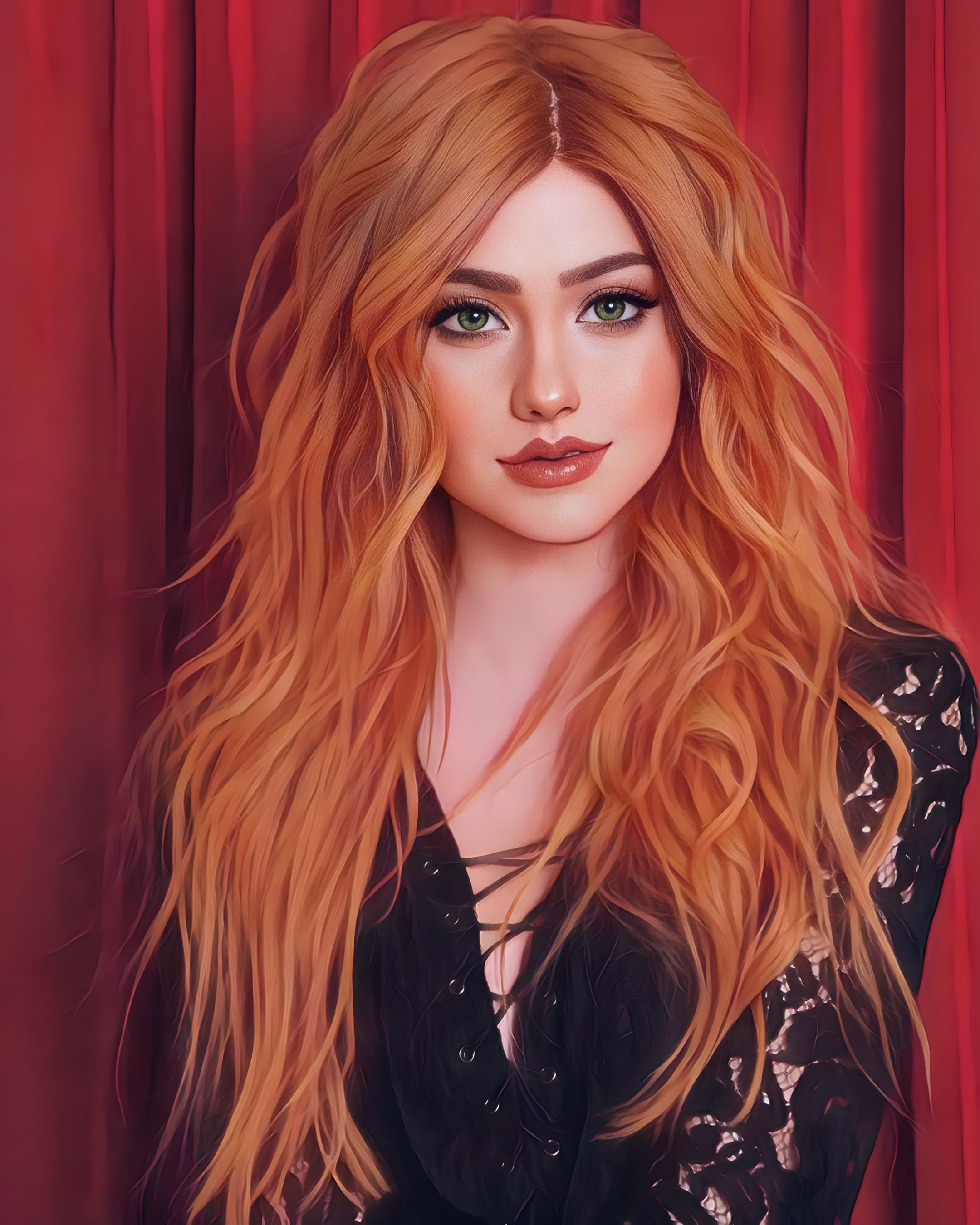 Katherine Mcnamara By Celebcartoonizer On Deviantart