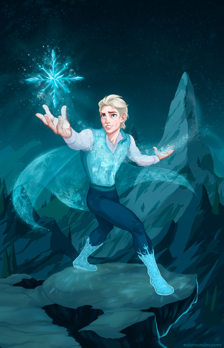 Elsa Male Version By Edumnm On Deviantart