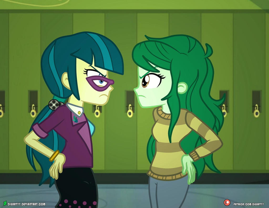 Commission Juniper X Wallflower Tense Scene By Dieart77 On Deviantart