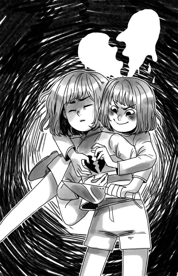 Chara And Frisk By Catalinacorvalan On Deviantart