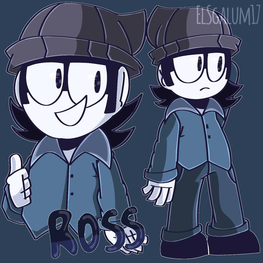 Ross From Spooky Month Fanart By Elsgalum17 On Deviantart