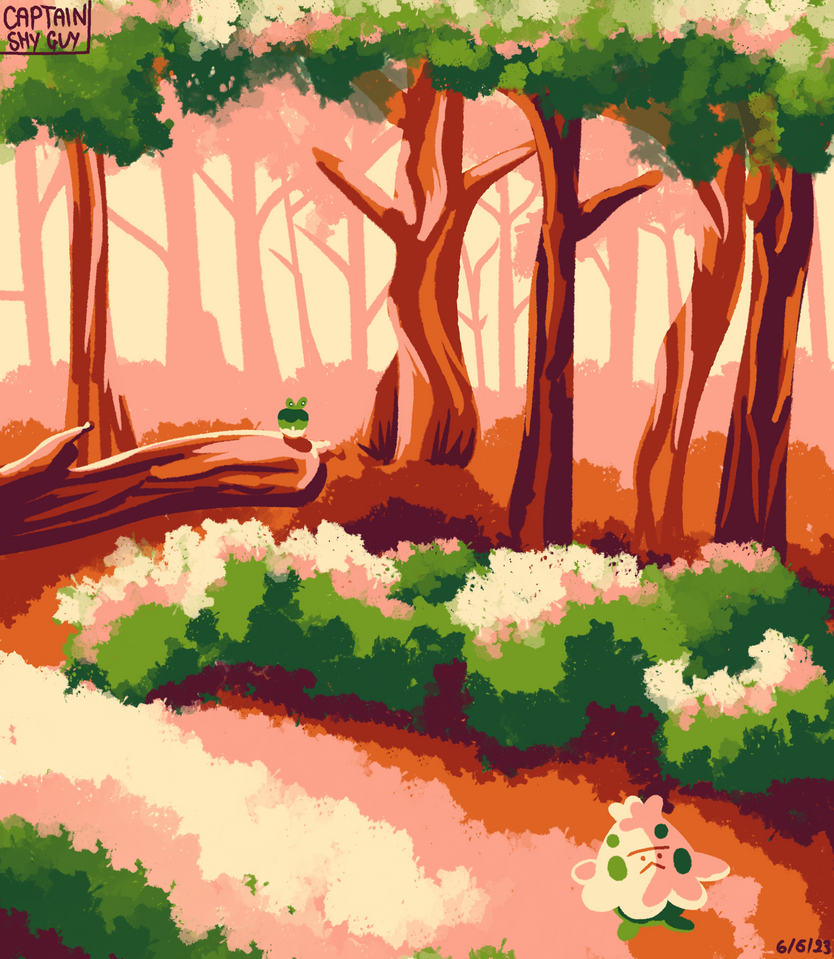 Pokemon Forest By Shinygastrodon On Deviantart