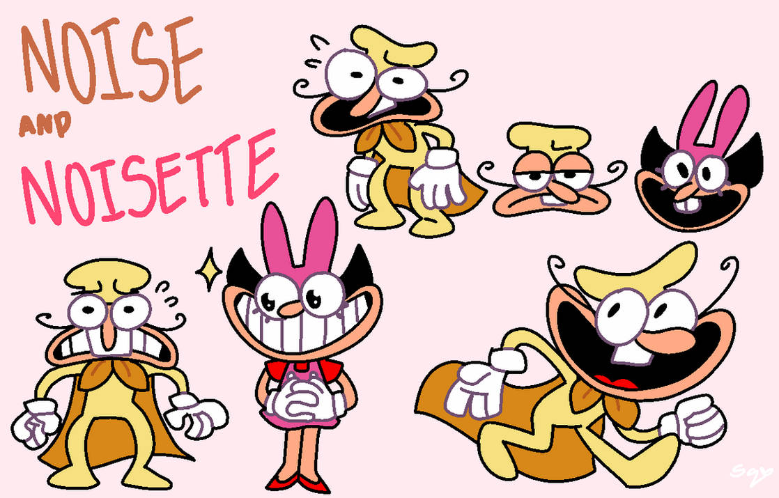 Noise And Noisette Pizza Tower Fanart By Planezerr On Deviantart
