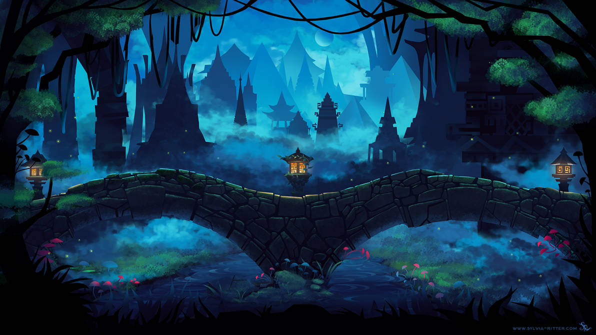 Ancient Ruins Bridge Concept Art by SylviaRitter on DeviantArt Ancient Ruins Bridge Concept Art by SylviaRitter on DeviantArt