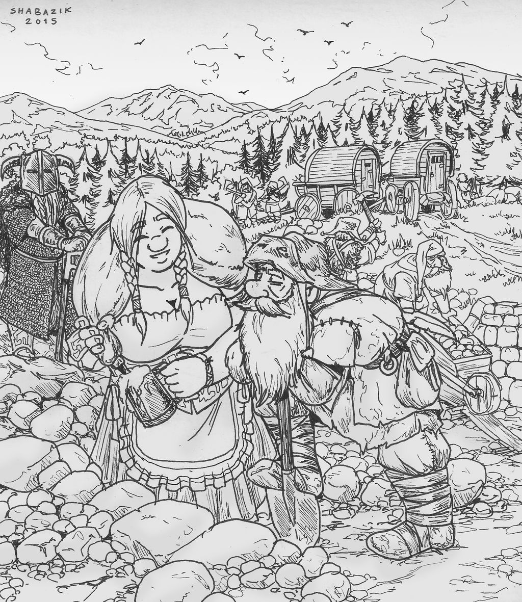 Founding a Dwarf Fortress by Shabazik on DeviantArt Founding a Dwarf Fortress by Shabazik on DeviantArt