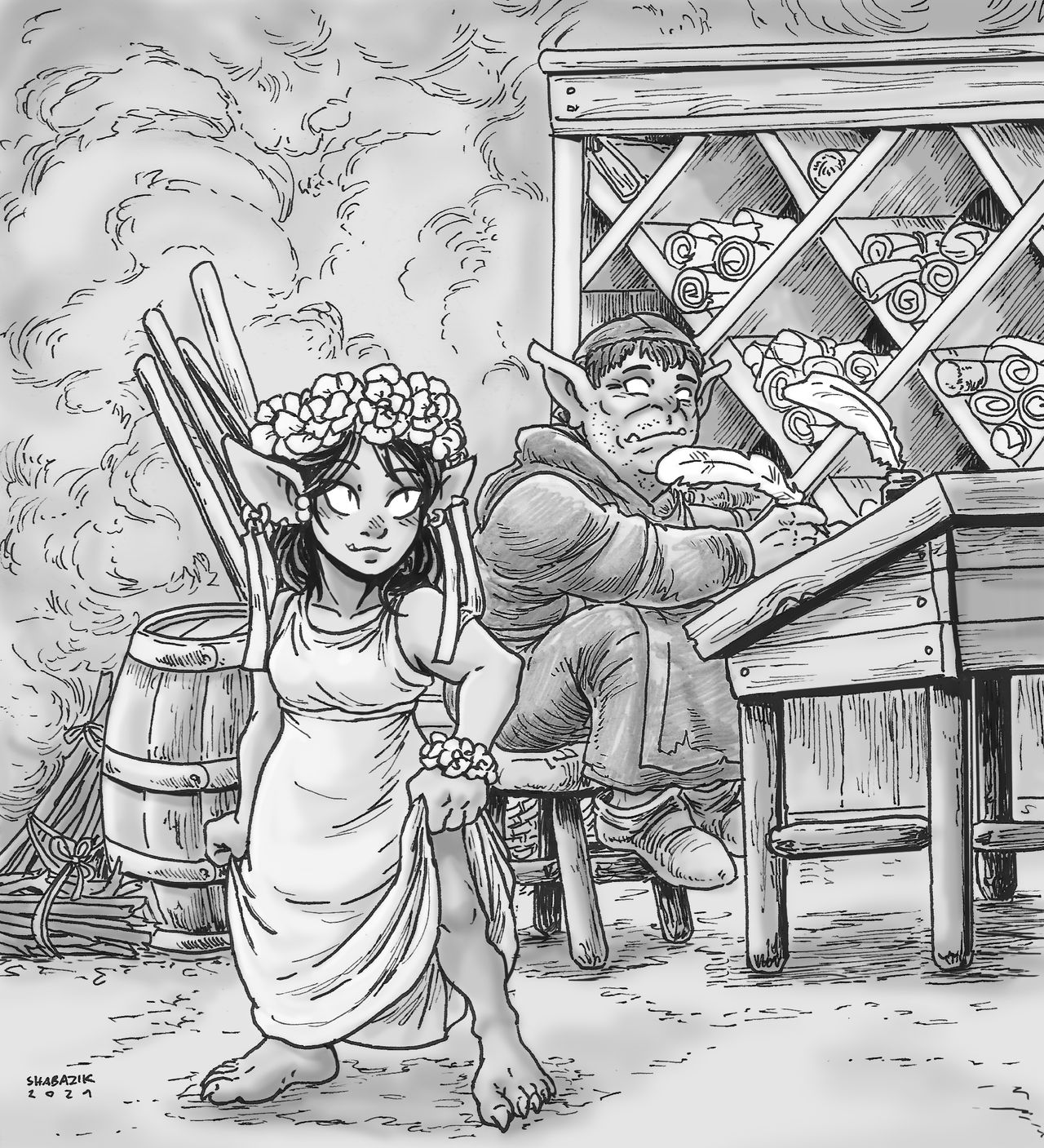 Prettiest Goblin By Shabazik On Deviantart