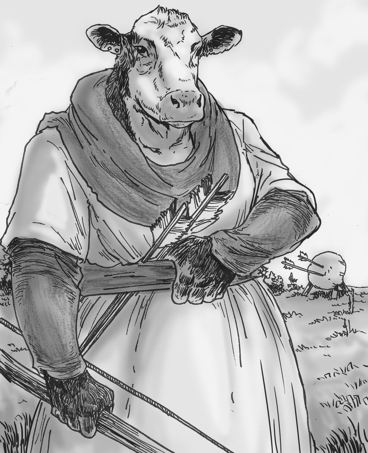 Minotaur Archer by Shabazik on DeviantArt Minotaur Archer by Shabazik on DeviantArt