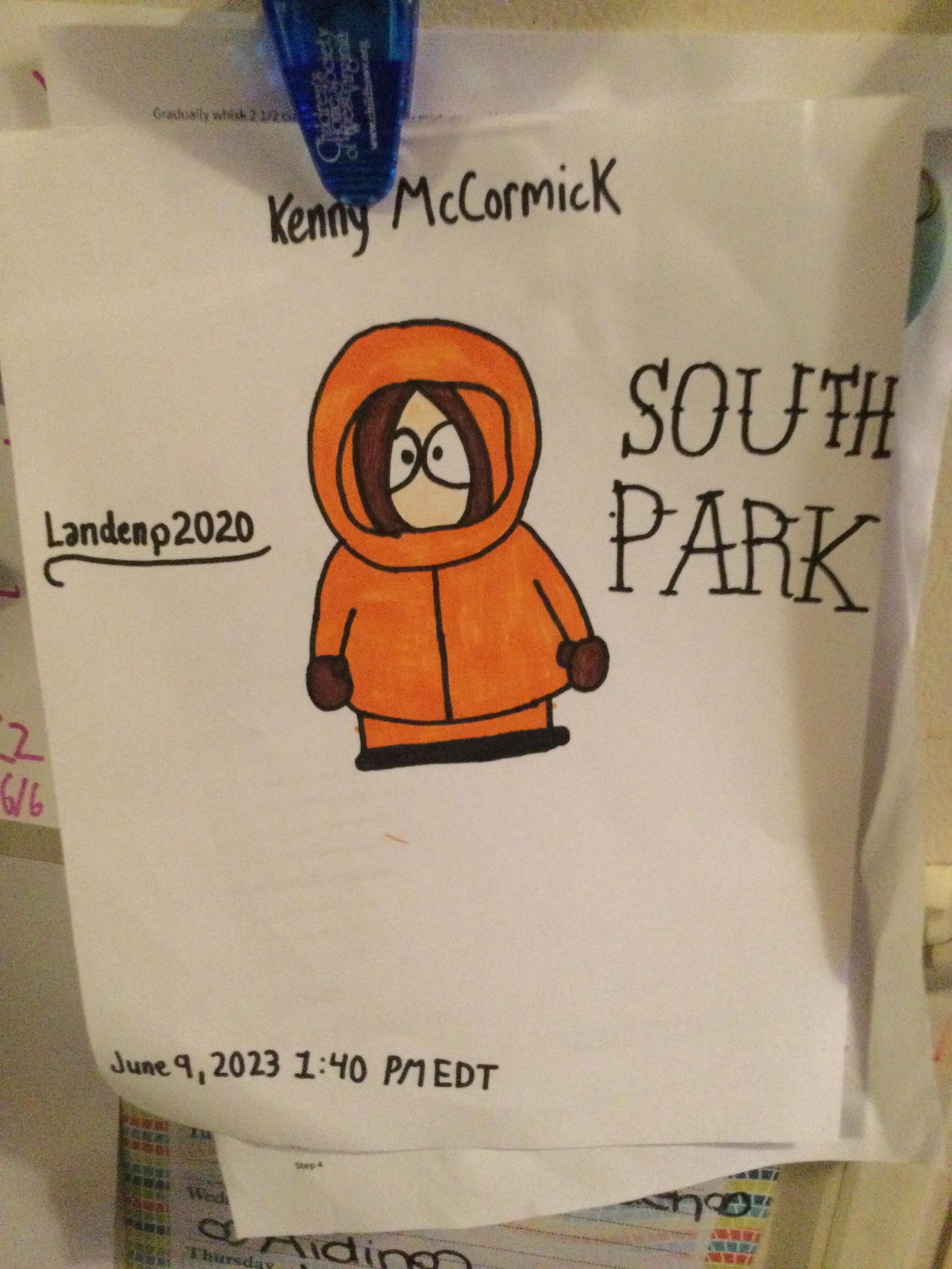 Kenny McCormick - South Park by Landenp2020 on DeviantArt Kenny McCormick - South Park by Landenp2020 on DeviantArt