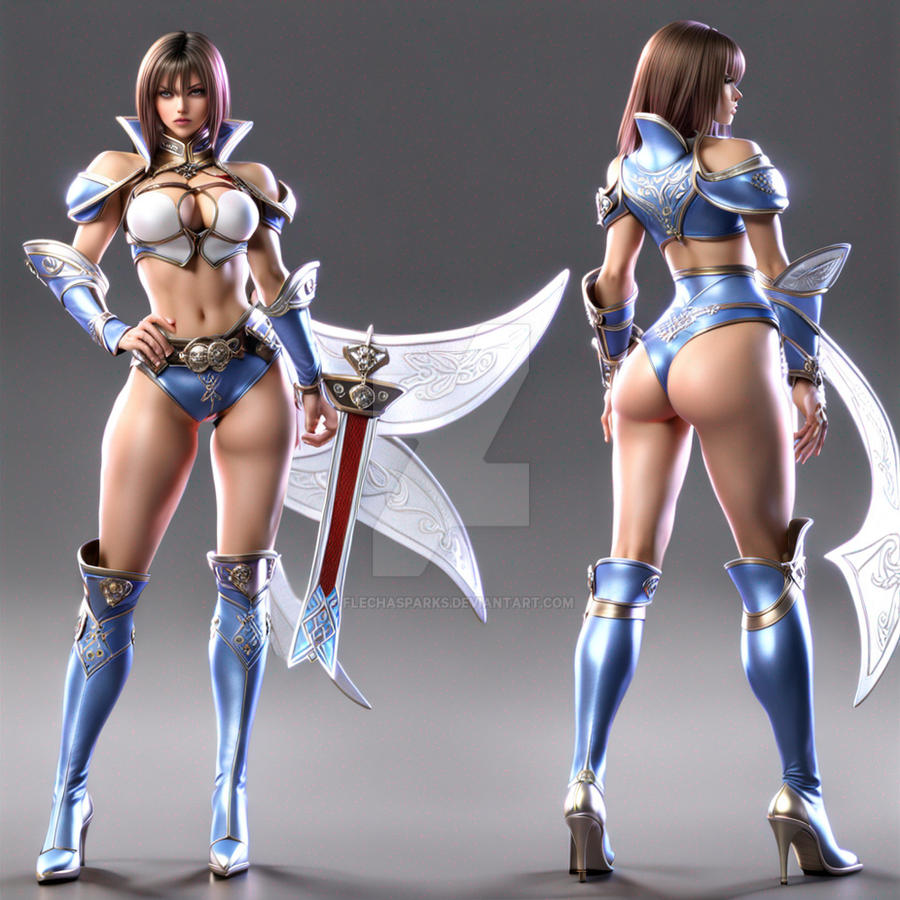 Soul Calibur Character By Flechasparks On Deviantart