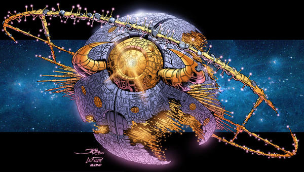 Unicron by BlondTheColorist on DeviantArt