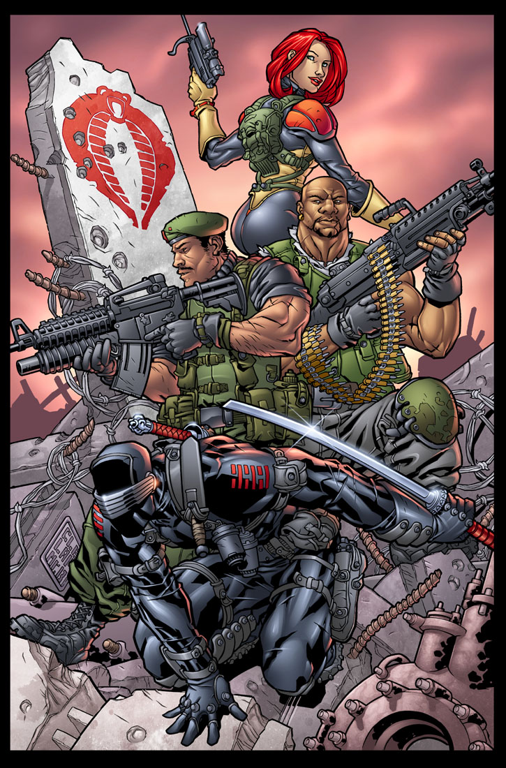 Gi Joe Pinup By Blondthecolorist On Deviantart
