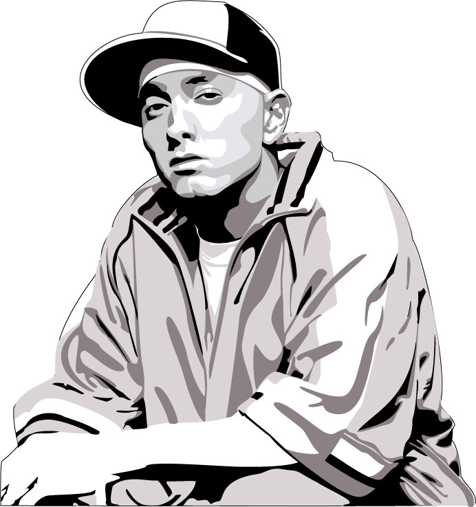 First Vector Portrait - Eminem by Athabaskan on DeviantArt First Vector Portrait - Eminem by Athabaskan on DeviantArt