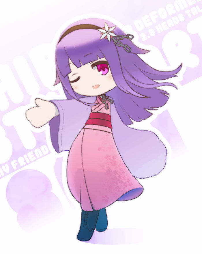 Saki Chibi By Qualle98 On Deviantart