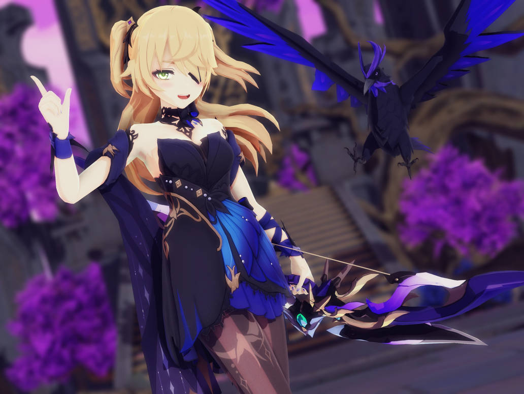 Mmd Opulent Splendor Fischl By Lrvtledhol On Deviantart