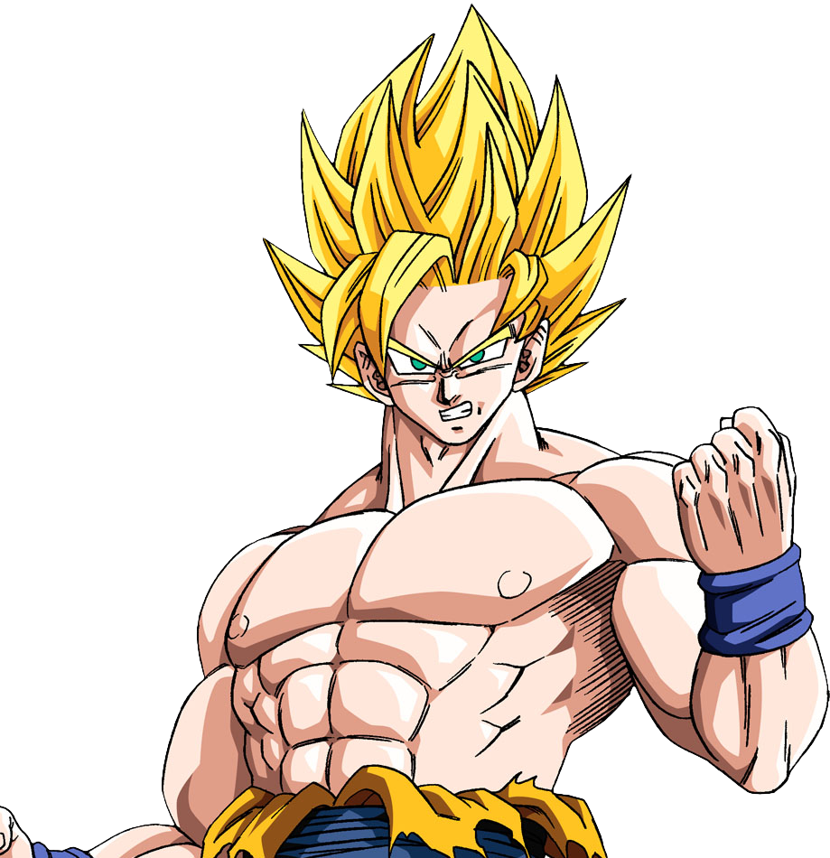 Super Saiyan Goku (Shirtless) by woodlandbuckle on DeviantArt Super Saiyan Goku (Shirtless) by woodlandbuckle on DeviantArt