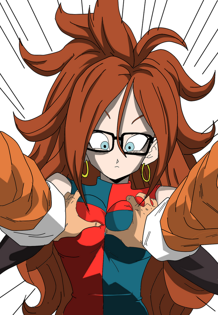 Android 21 By Ginyu1992 On Deviantart
