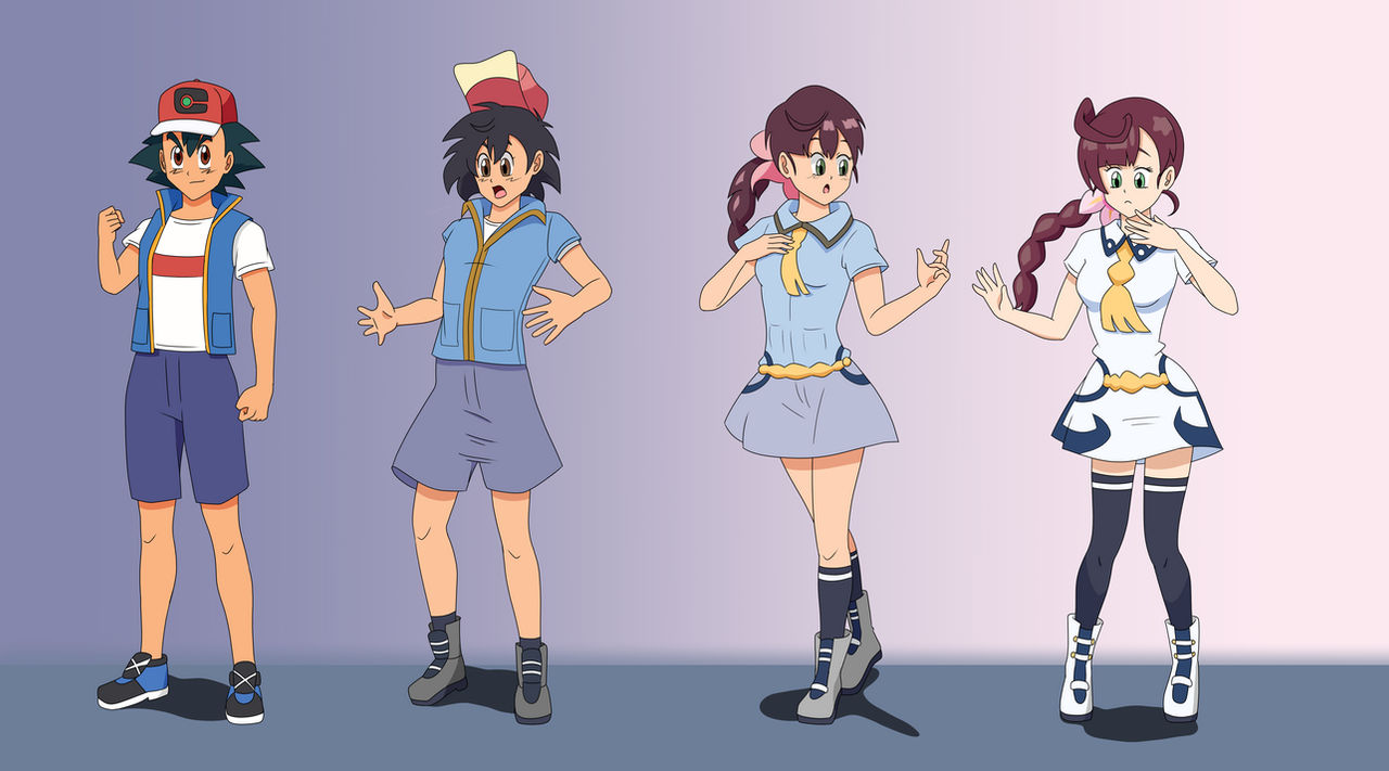 Ash Turning Into Chloe By Ginyu1992 On Deviantart