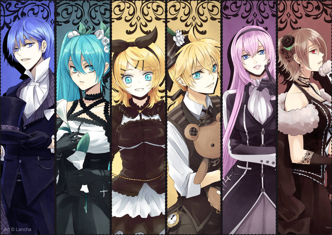 VOCALOID Fanart Set Schwarz By Lancha On DeviantArt vocaloid-fanart-set-schwarz-by-lancha-on-deviantart