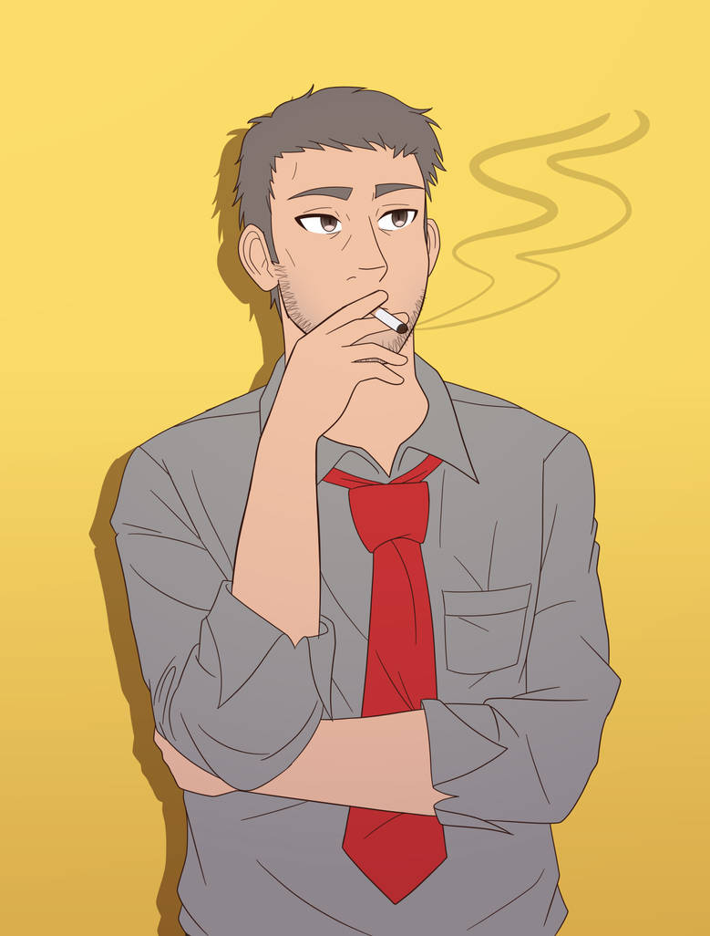 Commission Ryotaro Dojima Persona 4 By Aoirob On Deviantart