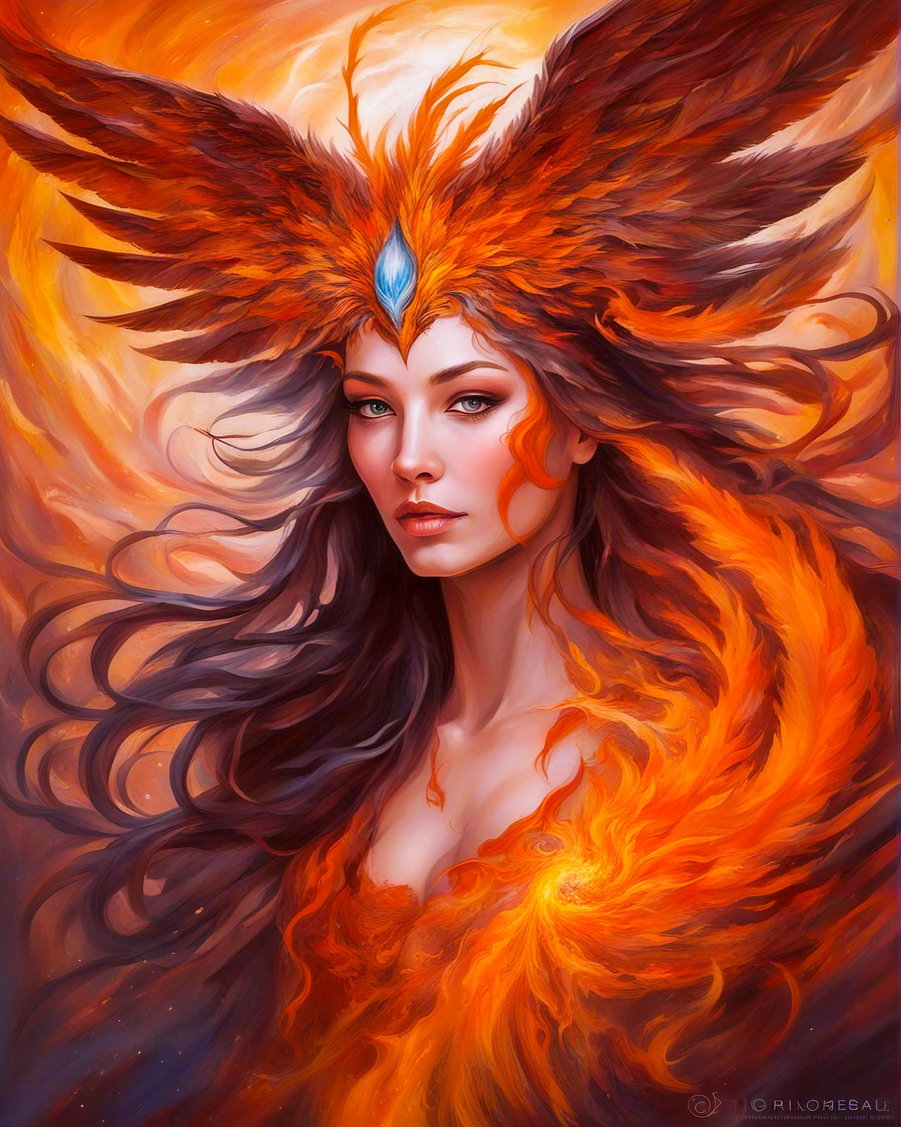 Phoenix Sorceress By Prajinsp On Deviantart