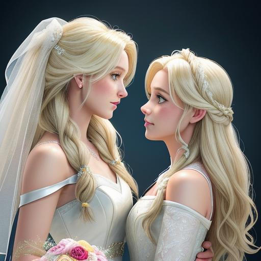 Lesbian Wedding By Klarseth On Deviantart