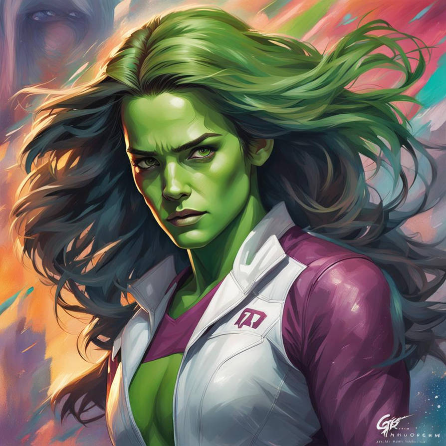 Emma Watson as She Hulk by Klarseth on DeviantArt Emma Watson as She Hulk by Klarseth on DeviantArt