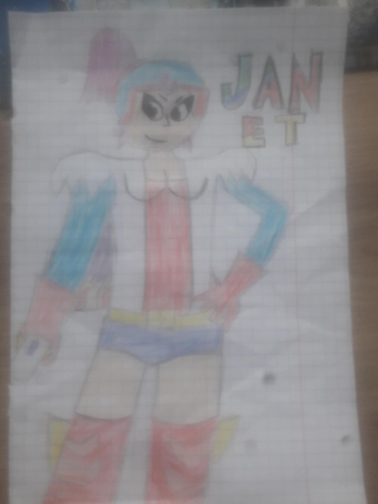 Brawl stars janet by buewc on DeviantArt Brawl stars janet by buewc on DeviantArt