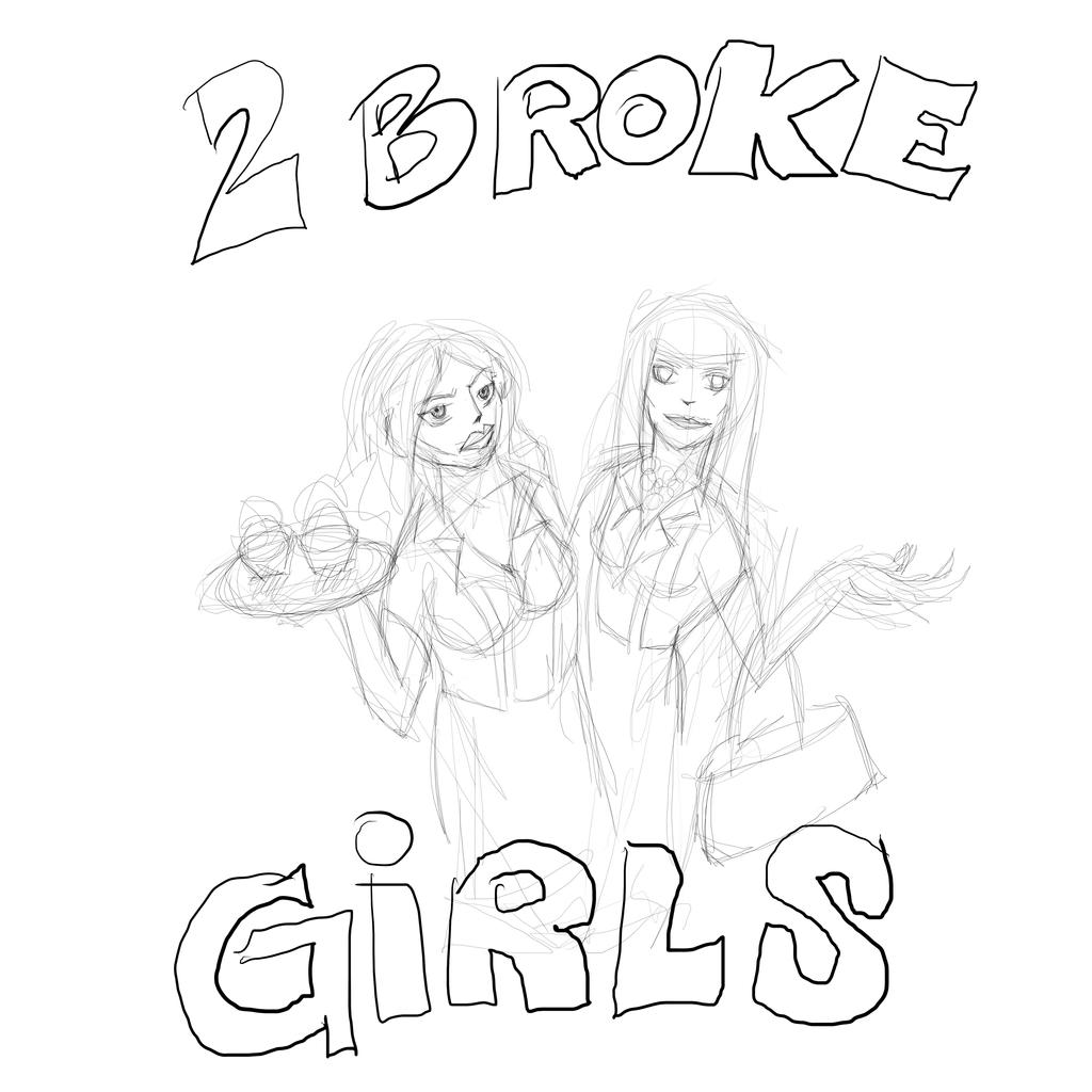 2 Broke Girls By Cibersan On Deviantart